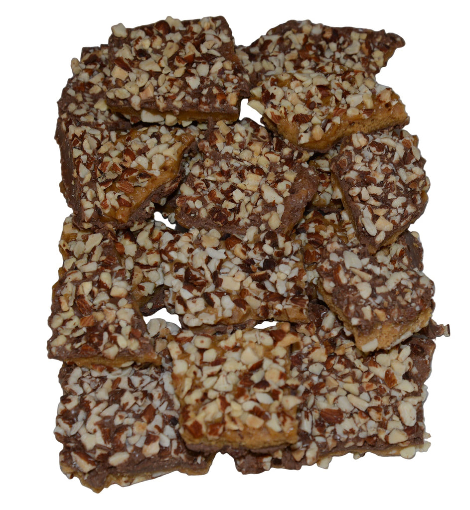 English Toffee Milk Chocolate 8oz – The Fudge Factory